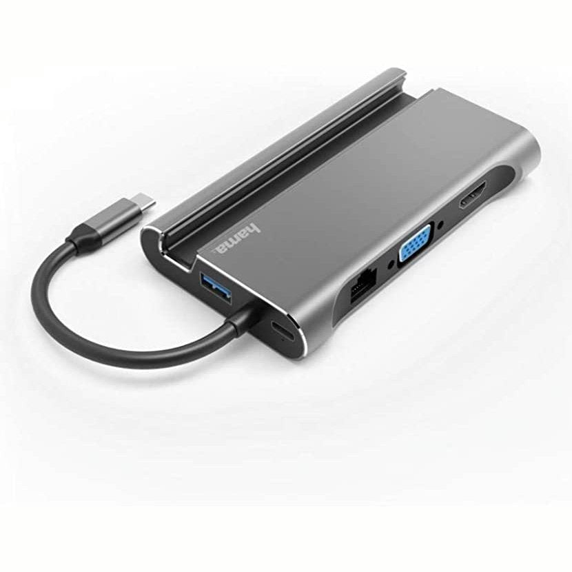 HAMA USB-C HUB PD MULTIPORT 7 PORT